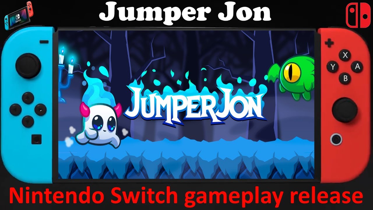 Jumper Jon - Nintendo Switch gameplay release - 30 seconds to finish - YouTube
