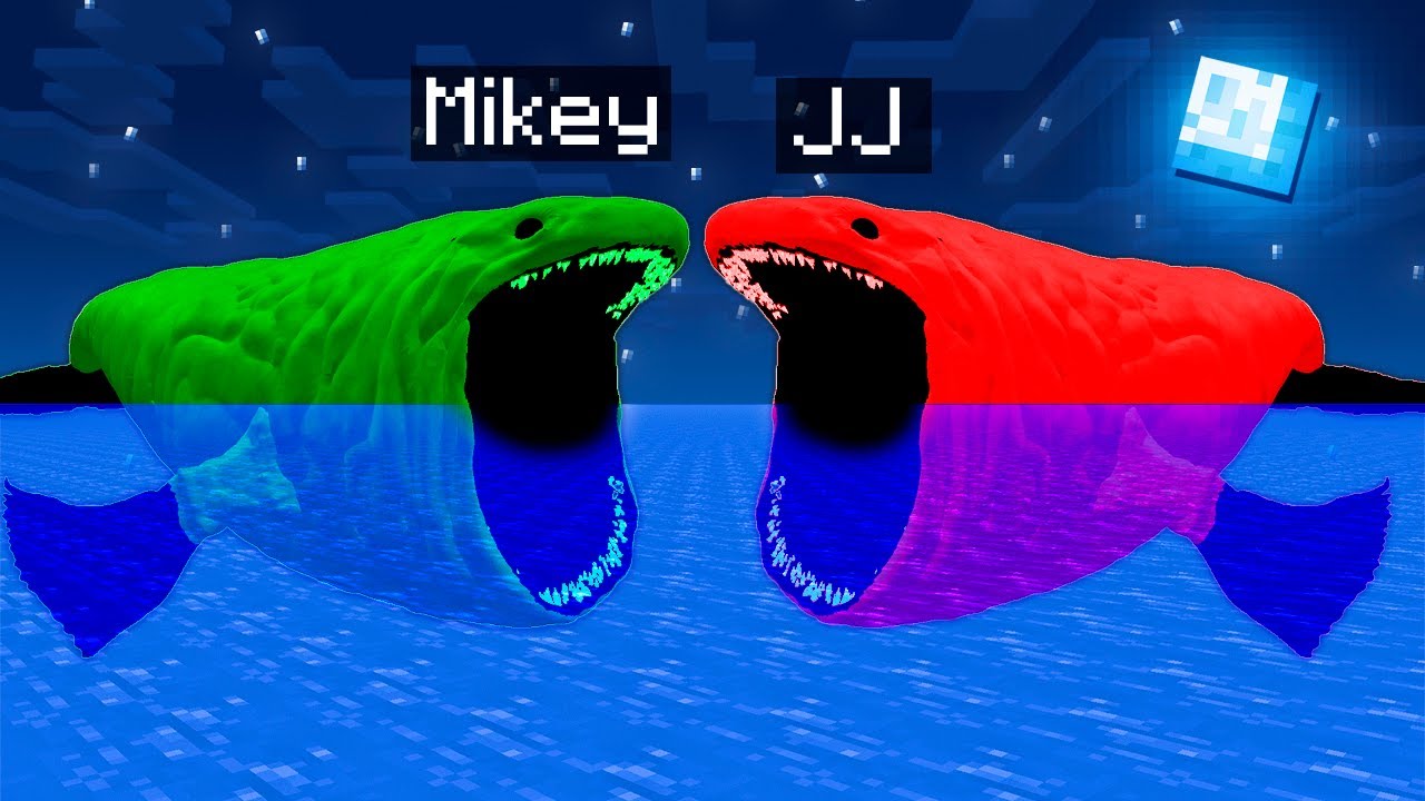 Why JJ and Mikey Become Bloops at Night and Attack The Village in Minecraft - Maizen?! - YouTube