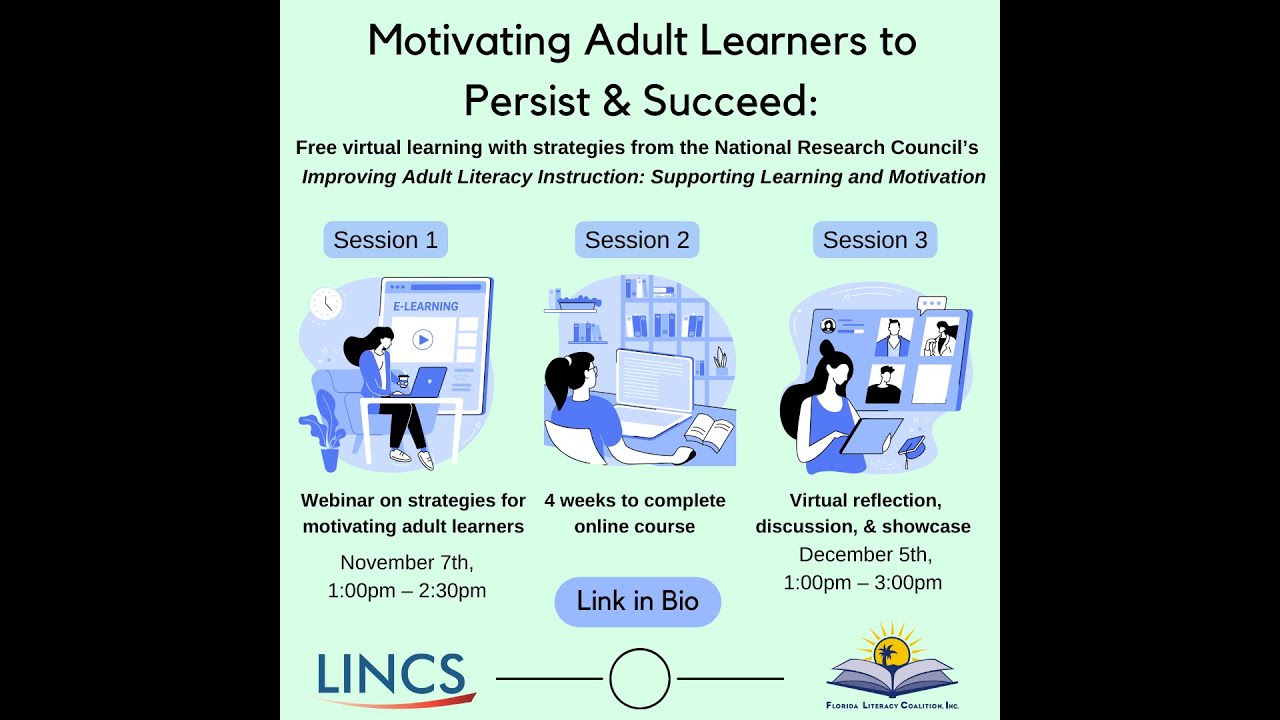Webinar Motivating Adult Learners How to Persist and Succeed (part 2 ...