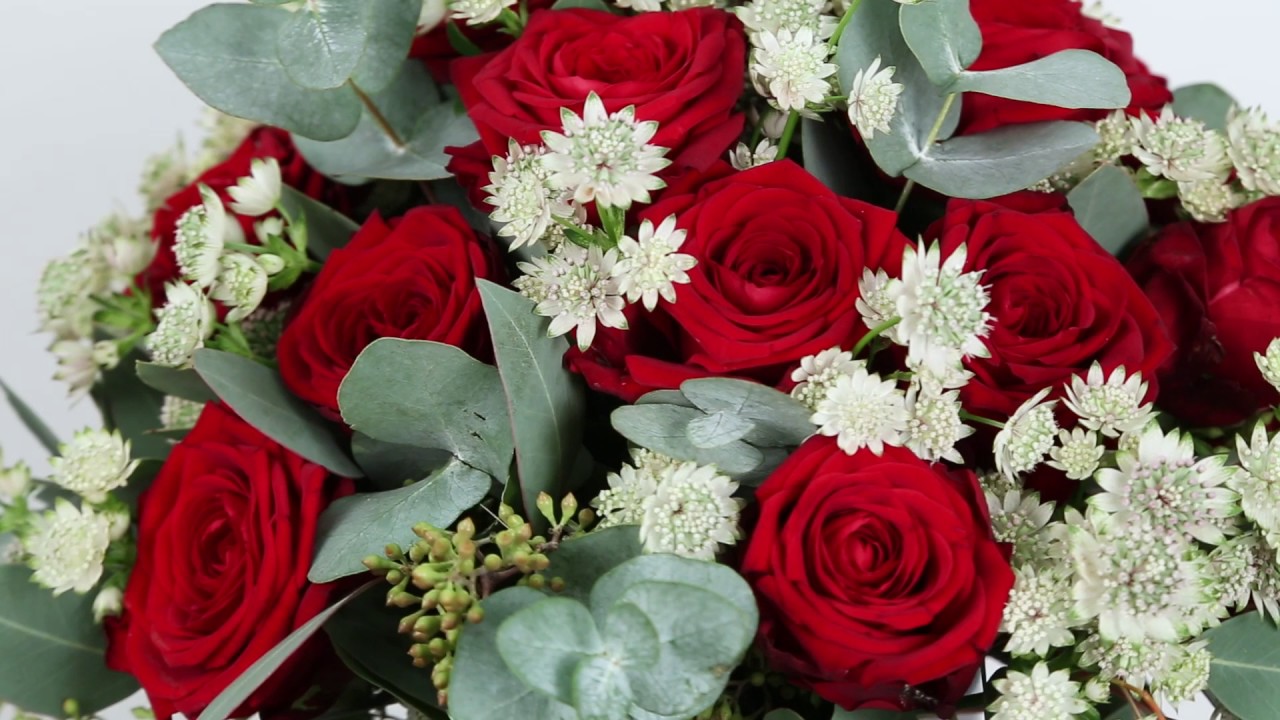 Bouquet Rouge Passion - Monsieur Fleurs - Collection James - YouTube