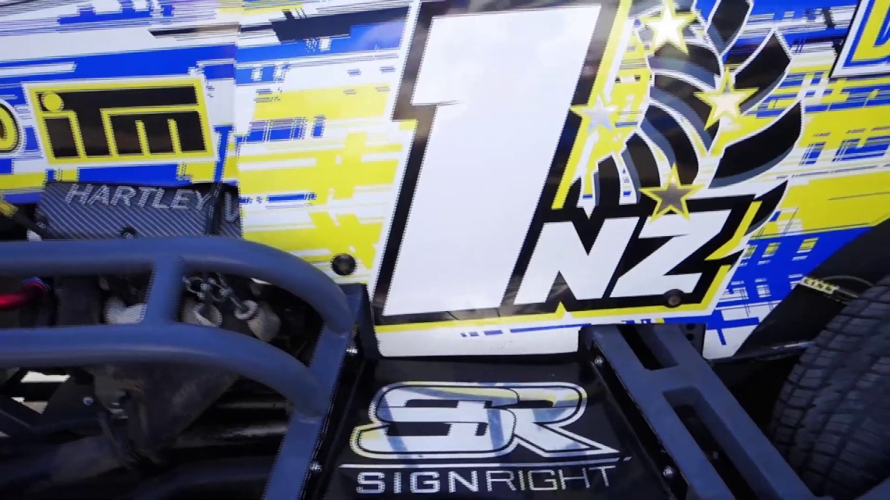 Tyler Walker Stockcar 1NZ Showcase @ Huntly 2019 - YouTube