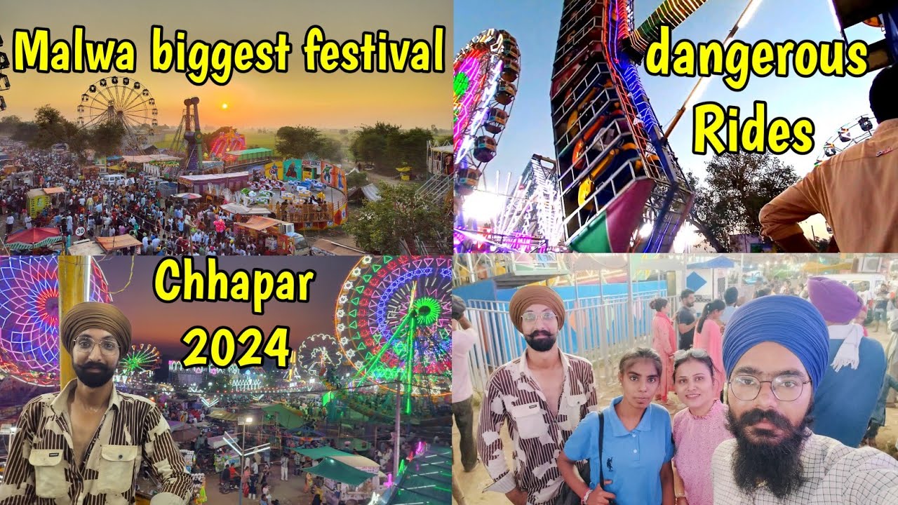 Malwa biggest chhapar mela 2024 | full masti & enjoy | mai first time ...