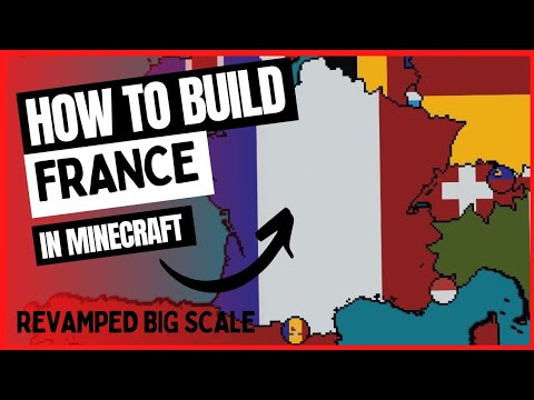 How To Build France In Minecraft (REVAMPED) - YouTube