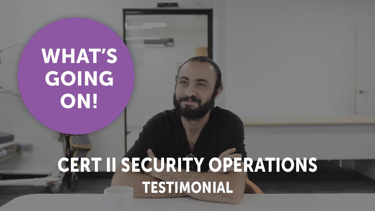 Meet Henrique | Cert II Security Operations - YouTube