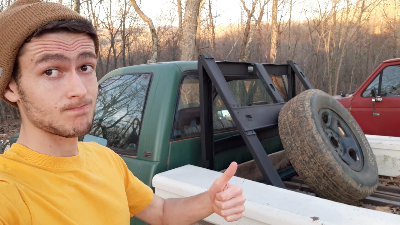 DIY HEADACHE RACK Build & Install! *Redneck Roll bar Build!* - YouTube