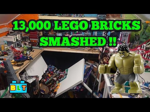 13,000 Lego Brick Disaster | Lego Spiderman Marvel Sets | Minifigures ...