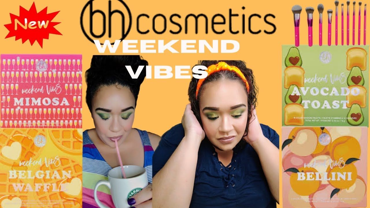 BH Cosmetics|Avocado Toast & Bellini|Affordable Makeup|Green Eye look ...