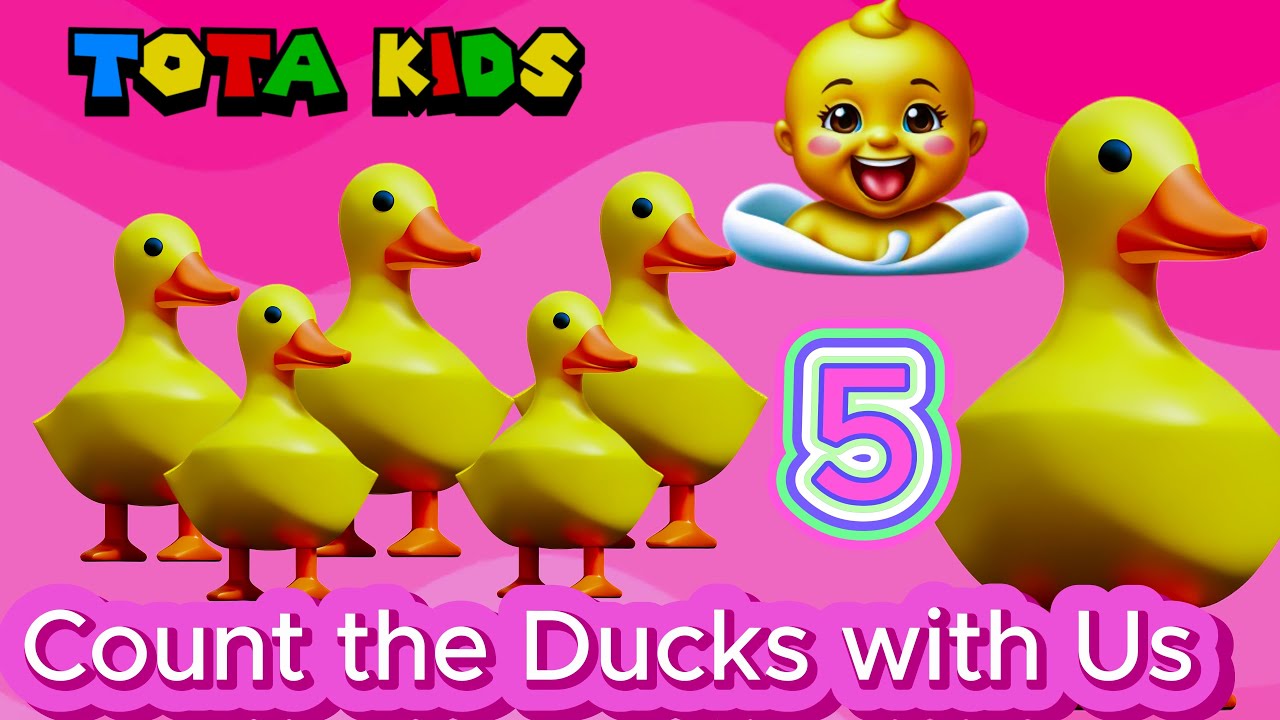 Count the Ducks with Us | Quack Counting Fun! 1, 2, 3 ! | Nursery ...