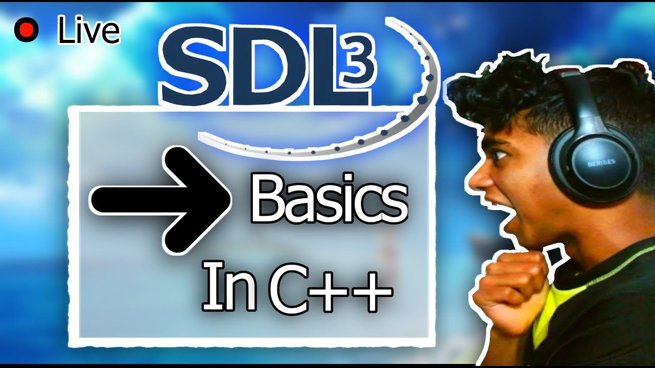 'SDL3' basics in C++ |100 days of C++ (Days 47/100) | 250 Days of ...