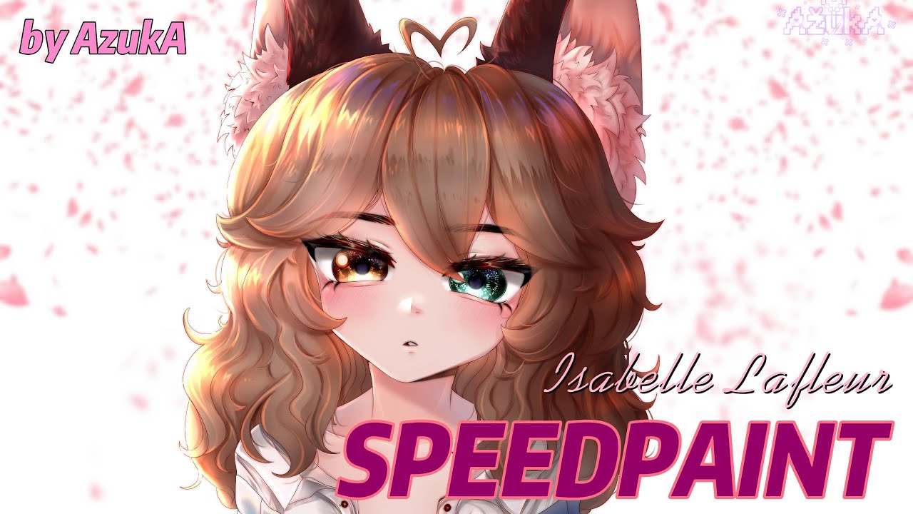 【Speedpaint】Isabelle Lafleur gift - YouTube