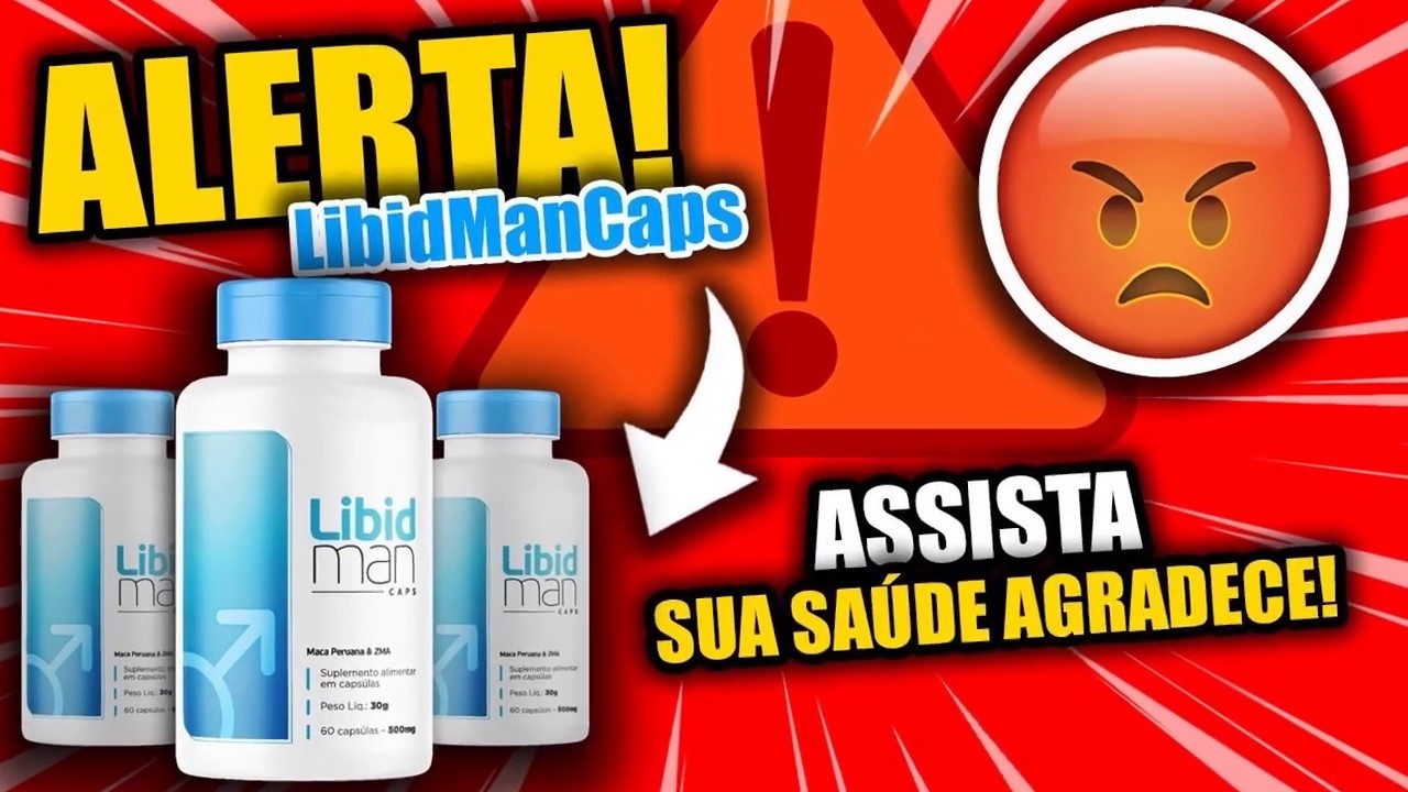 LIBID MAN CAPS anvisa - LIBID MAN CAPS original- LIBID MAN CAPS como ...