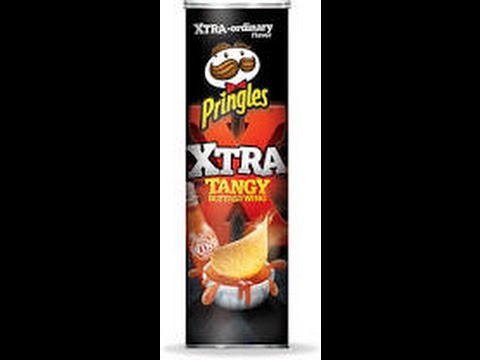 pringles EXTRA tangy buffalo wing chips review - YouTube