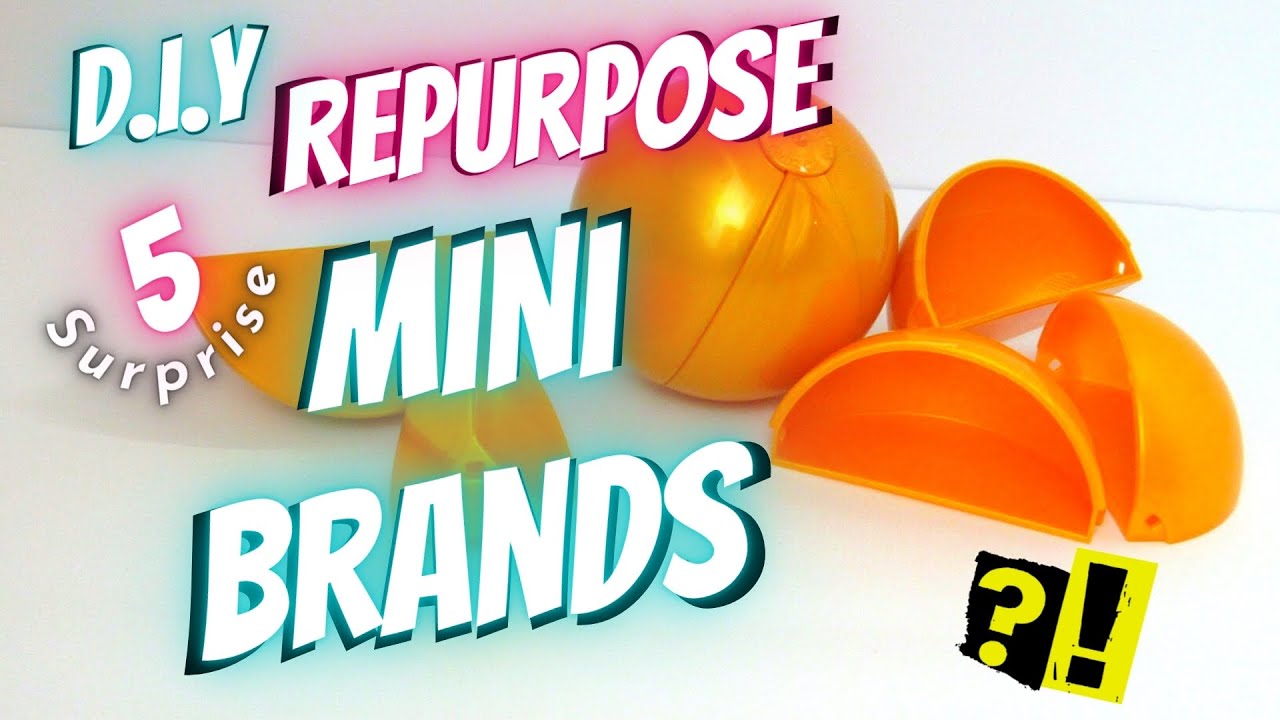 AESTHETIC REPURPOSE Zuru 5 Surprise Mini Brands DIY INTO Jewelry ...