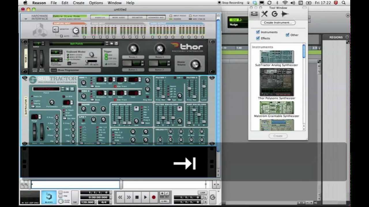 How-To-Rewire-Reason-5-and-Pro-Tools.mov - YouTube