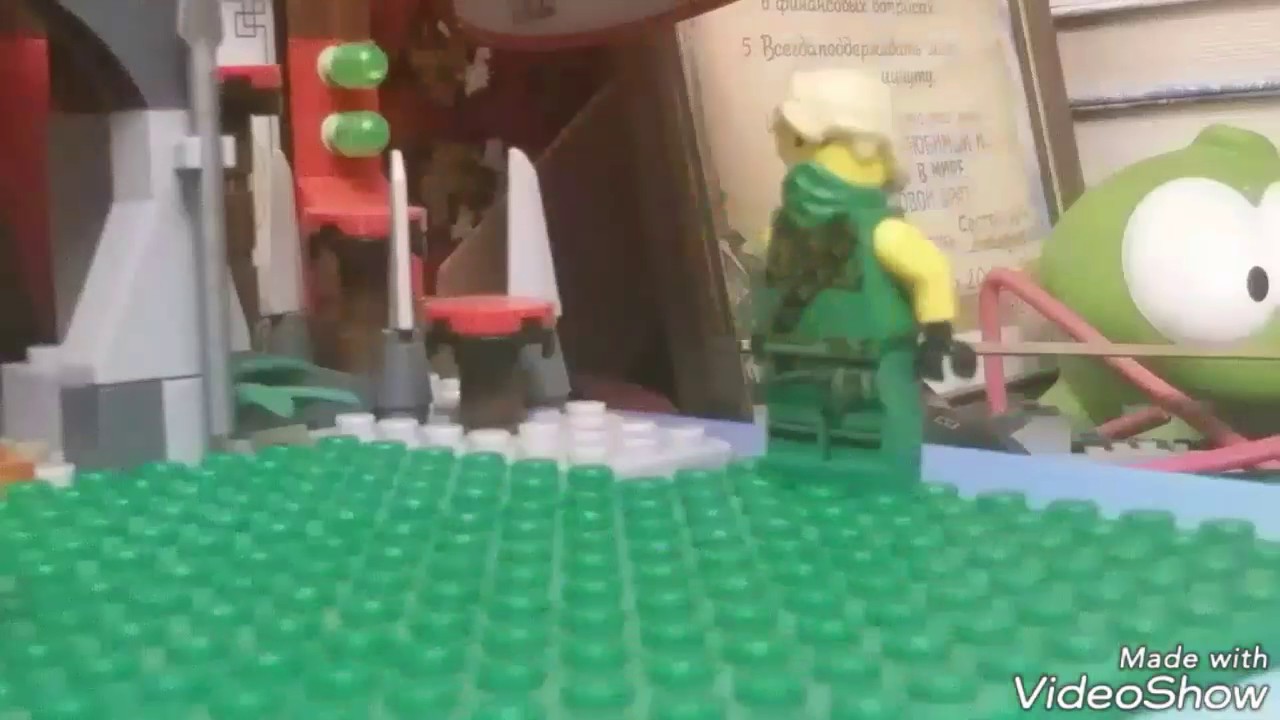 Lego Ninjago: Lloyd vs Chen's security guard - YouTube