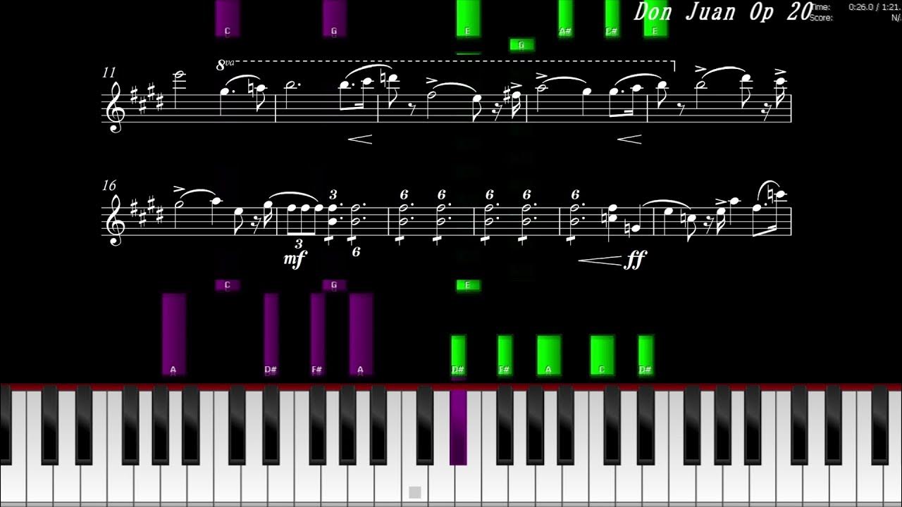 Don Juan Op 20 - Strauss - Violin Excerpt TUTORIAL (Arr Duda Oriontte) - YouTube