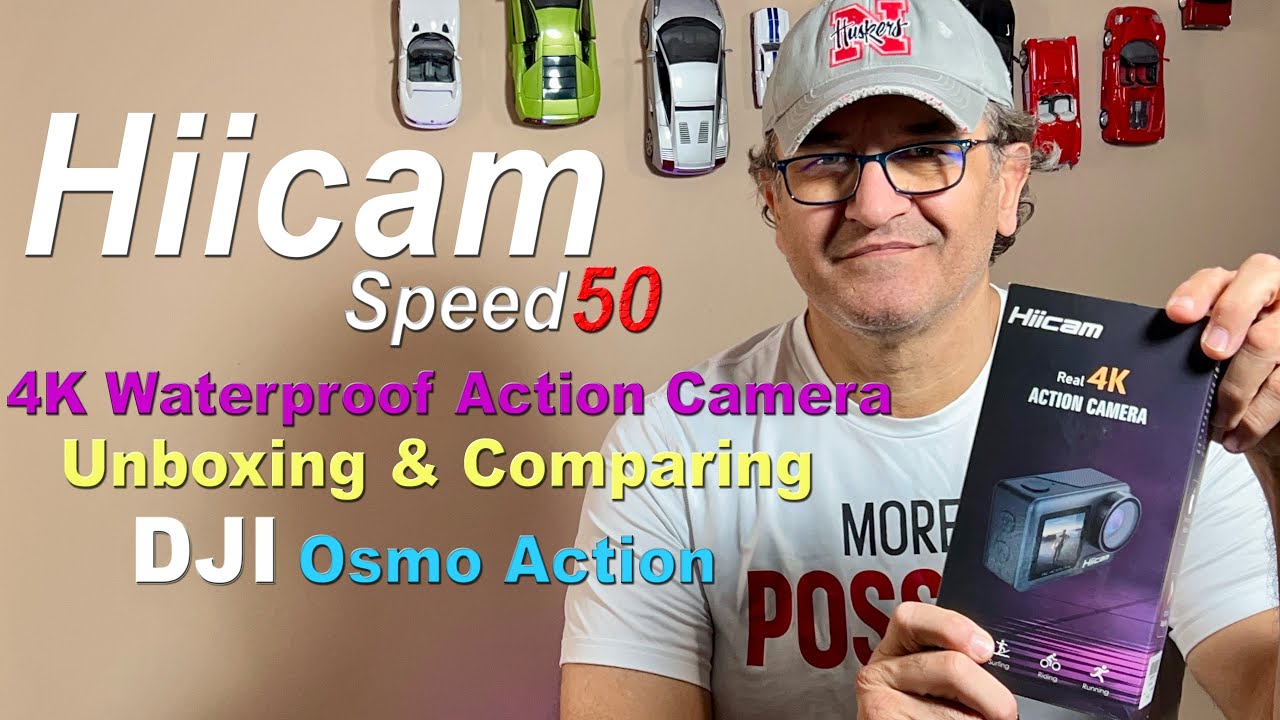 Hiicam Speed50 4K Action Cam Unboxing & DJI Osmo Action Face-Off ...