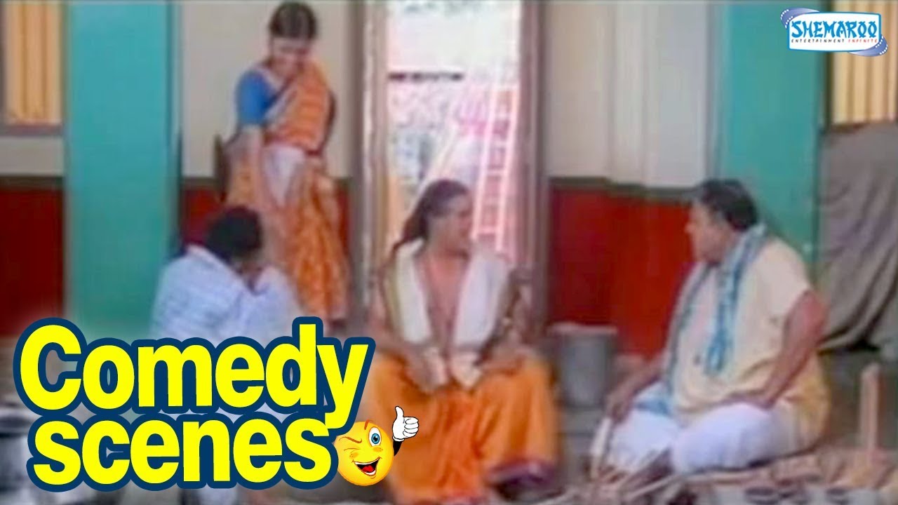 Kannada Hasya - Sadhu Is Treated Like A Dog - Kannada Top Comedy Scenes ...