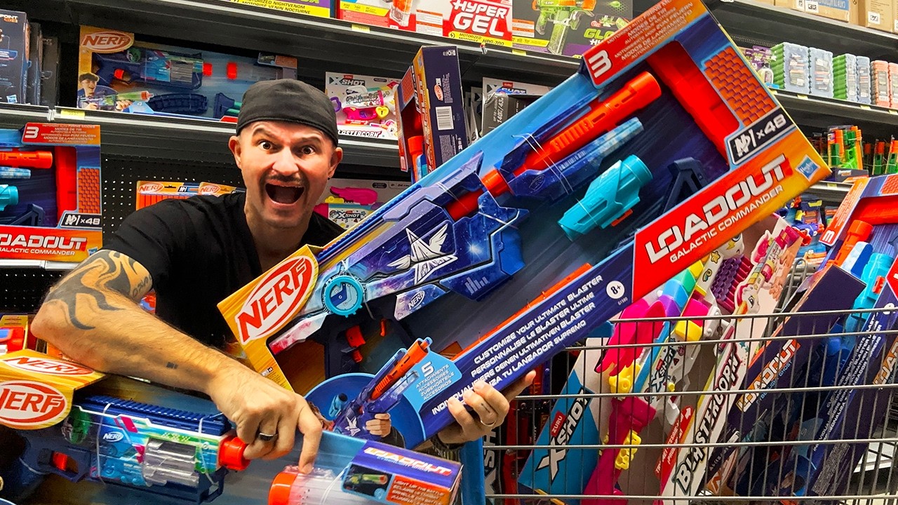 New NERF GUNS at WALMART! - YouTube