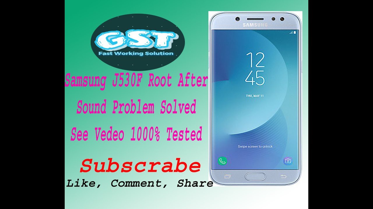 SM-J530F Root After Unlocked But No Sound Problem Solved Done By Odin ...