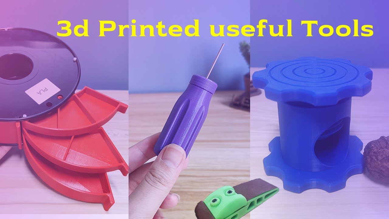 8 functional 3D Printed gadget for DIY 2022| 3D Printed Tool for Life ...