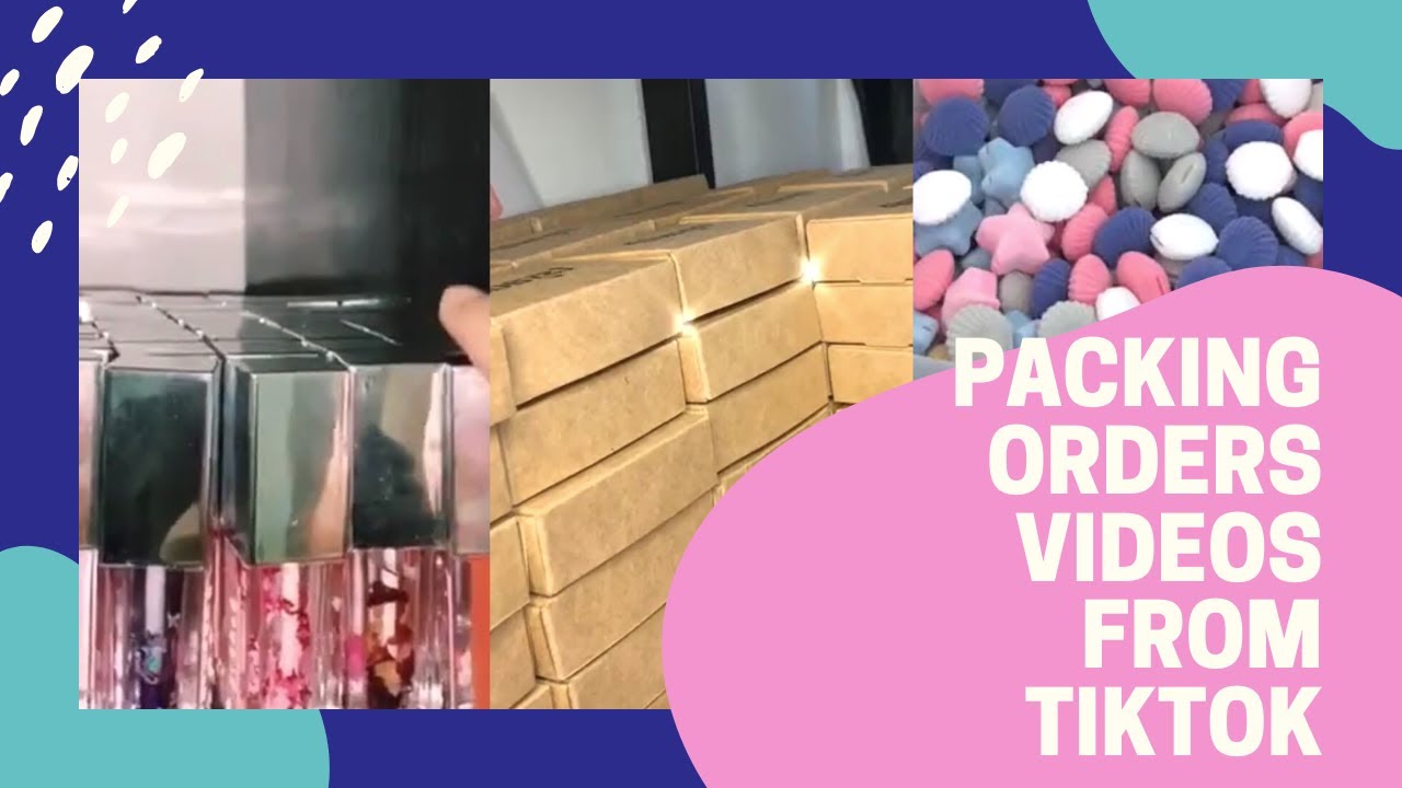 Packing Orders Videos from Tiktok | Cool Tiktok Finds - YouTube