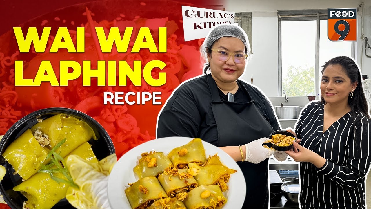 Wai Wai Laphing Recipe | How to Make Authentic Tibetan Street Food at ...