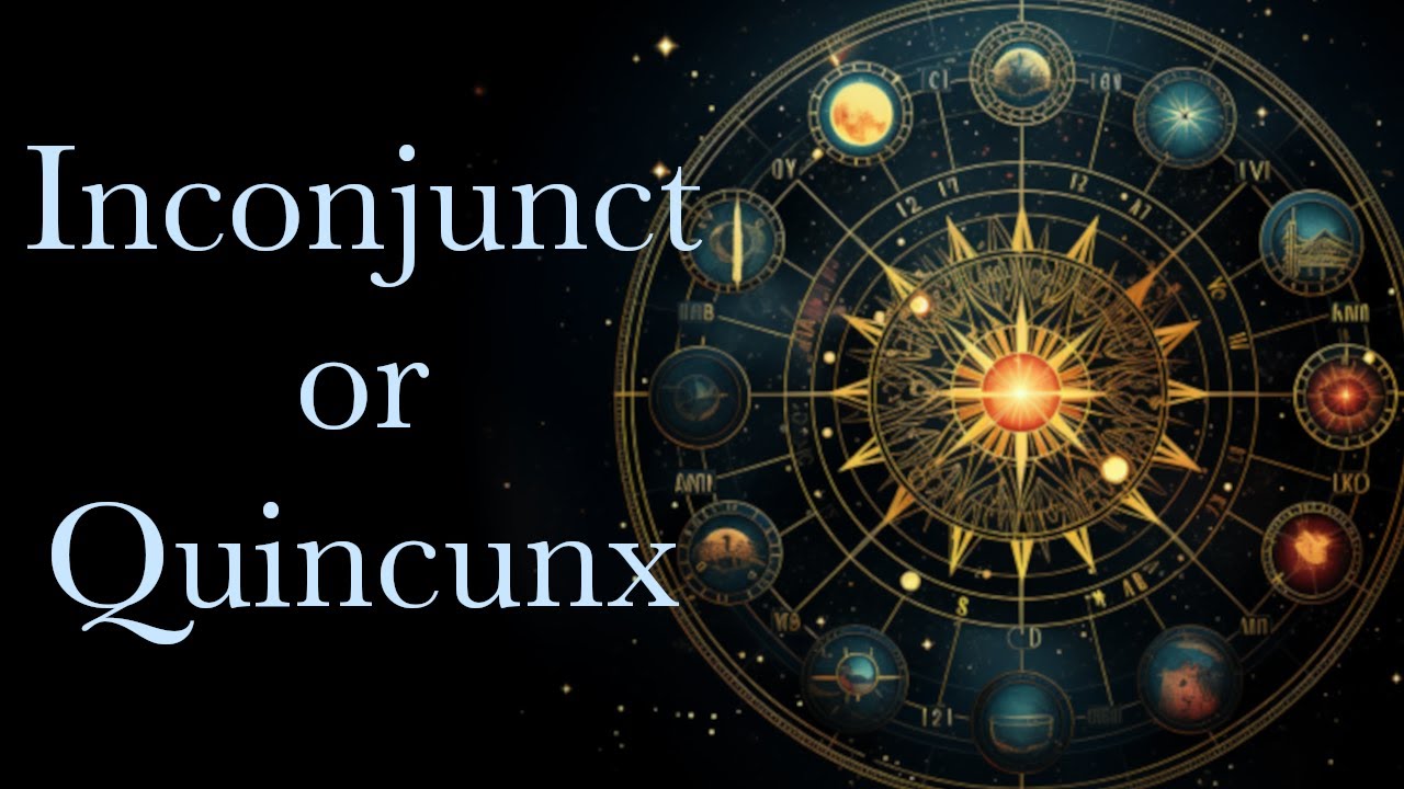 The Inconjunct or Quincunx Aspect - YouTube