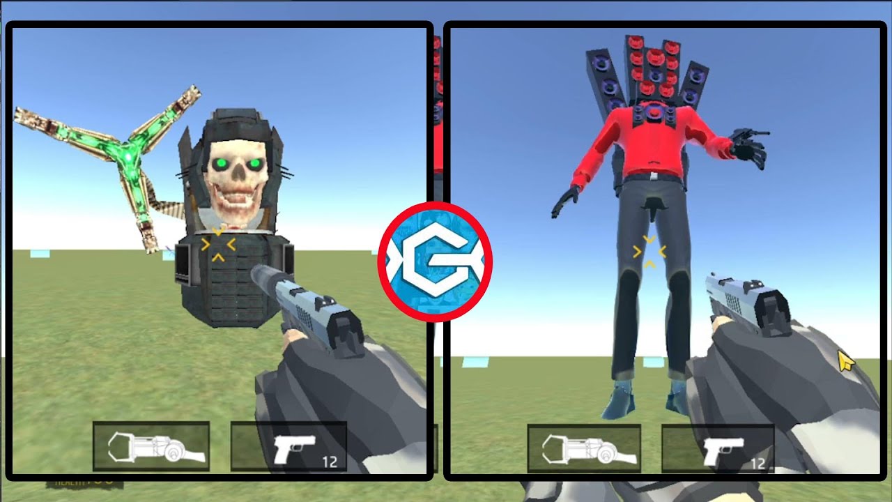 Skibidi Toilet Necro vs Titan Speaker Man Wars Nextbots In Playground ...