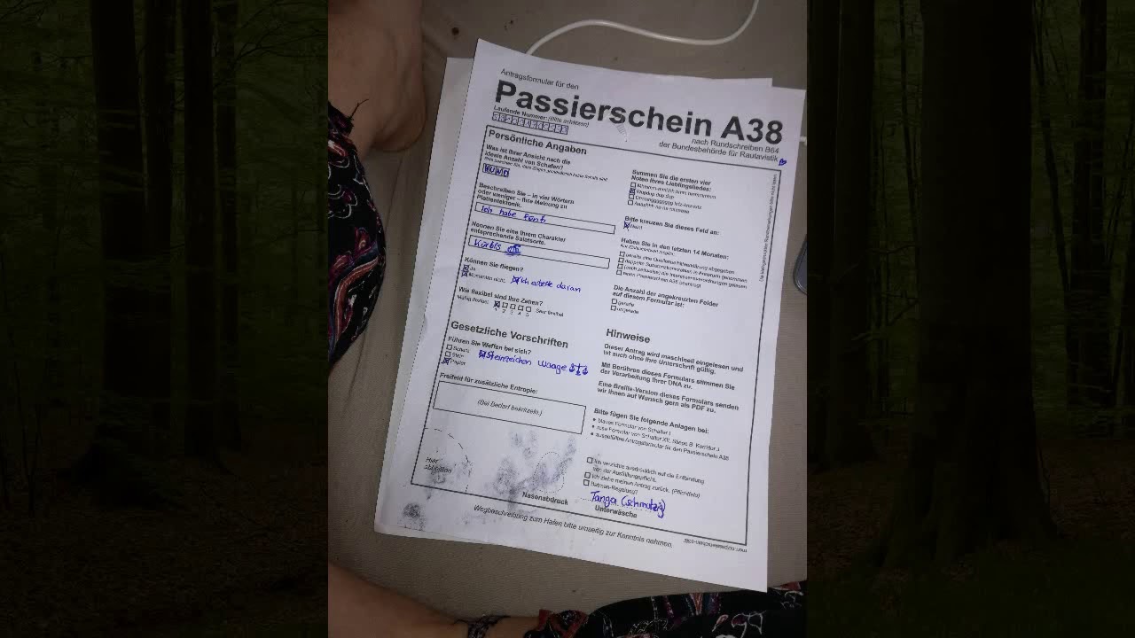 Passierschein A38 - YouTube