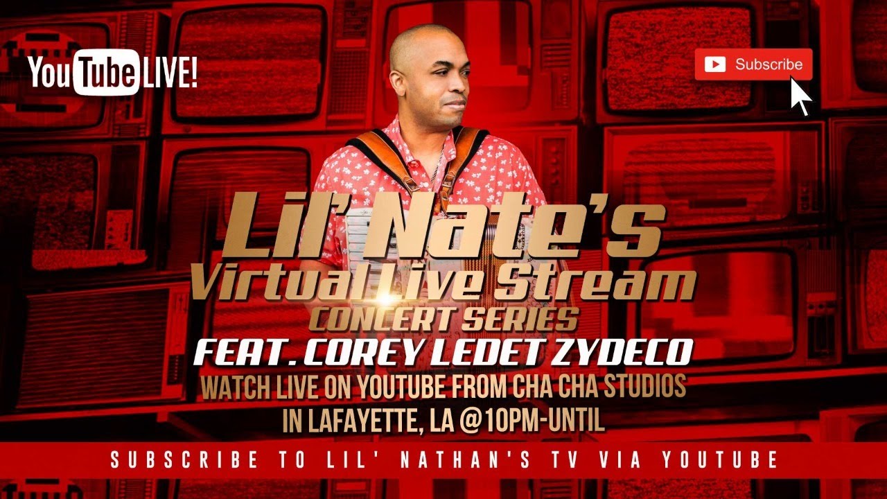 Corey Ledet Zydeco - Live Stream @ Cha Cha Studios Friday, May 8, 2020 - YouTube