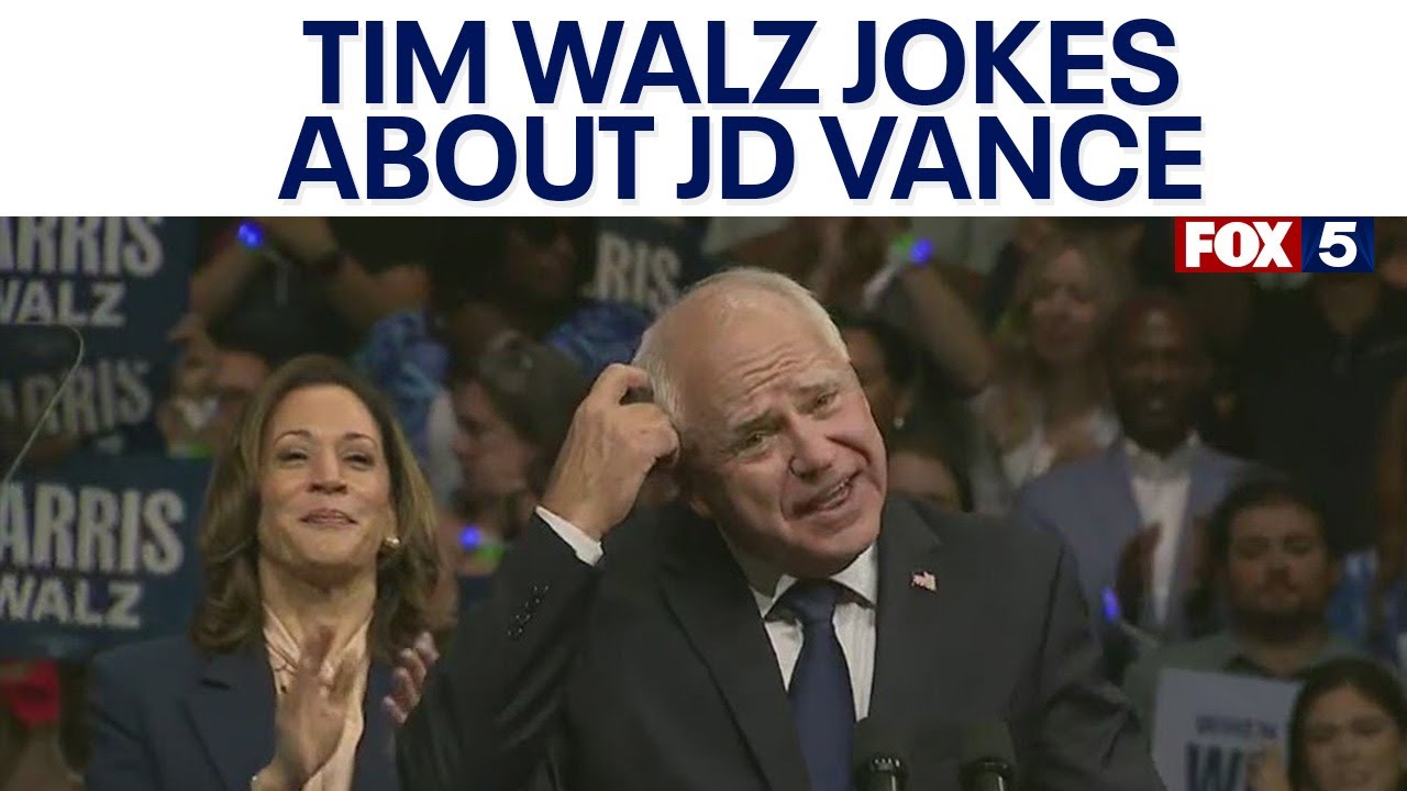 Tim Walz 'can't wait to debate' JD Vance if he'll 'get off the couch ...