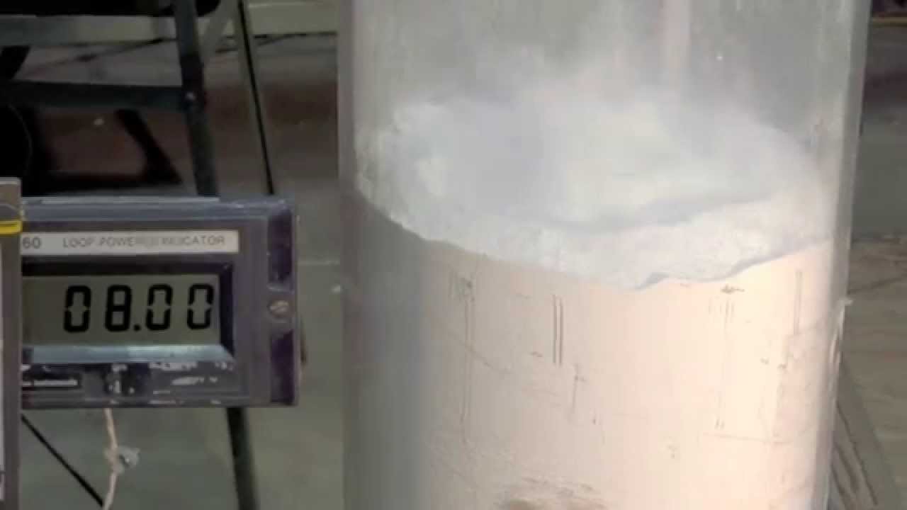 Jenike & Johanson Powder Fluidization Demonstration - YouTube