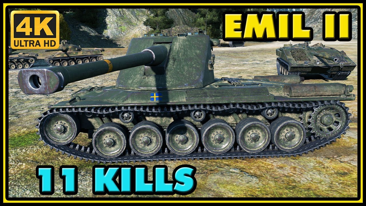 World of Tanks | Emil II - 11 Kills - 9,1K Damage - 1 VS 6 Gameplay ...