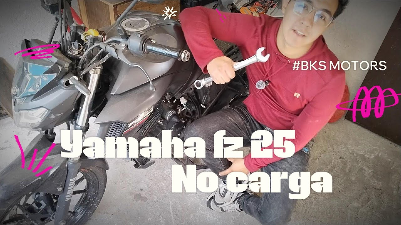 Yamaha fz25 no carga, cambio de estator | Bks Motors | - YouTube