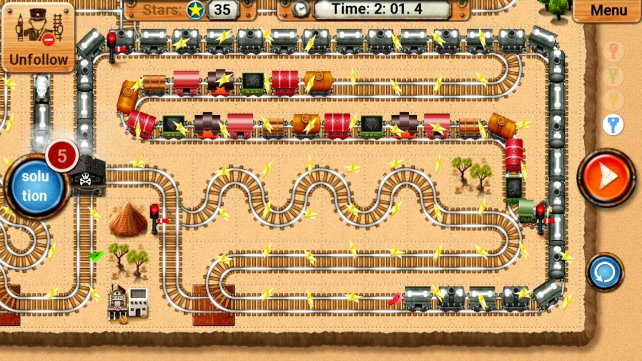 Train Track Maze - Navigating a Never-Ending Journey - Android Gameplay ...