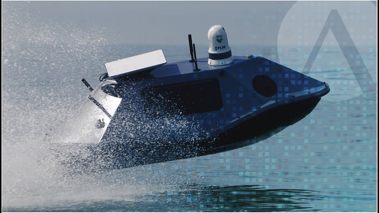 AEVEX Mako - SOF Week Demo - Unmanned Surface Vessel (USV) - YouTube