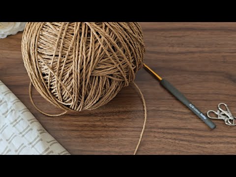 Kağıt İple Çanta Ördüm Muhteşem Oldu ✅️ En Kokay Çanta Modeli 