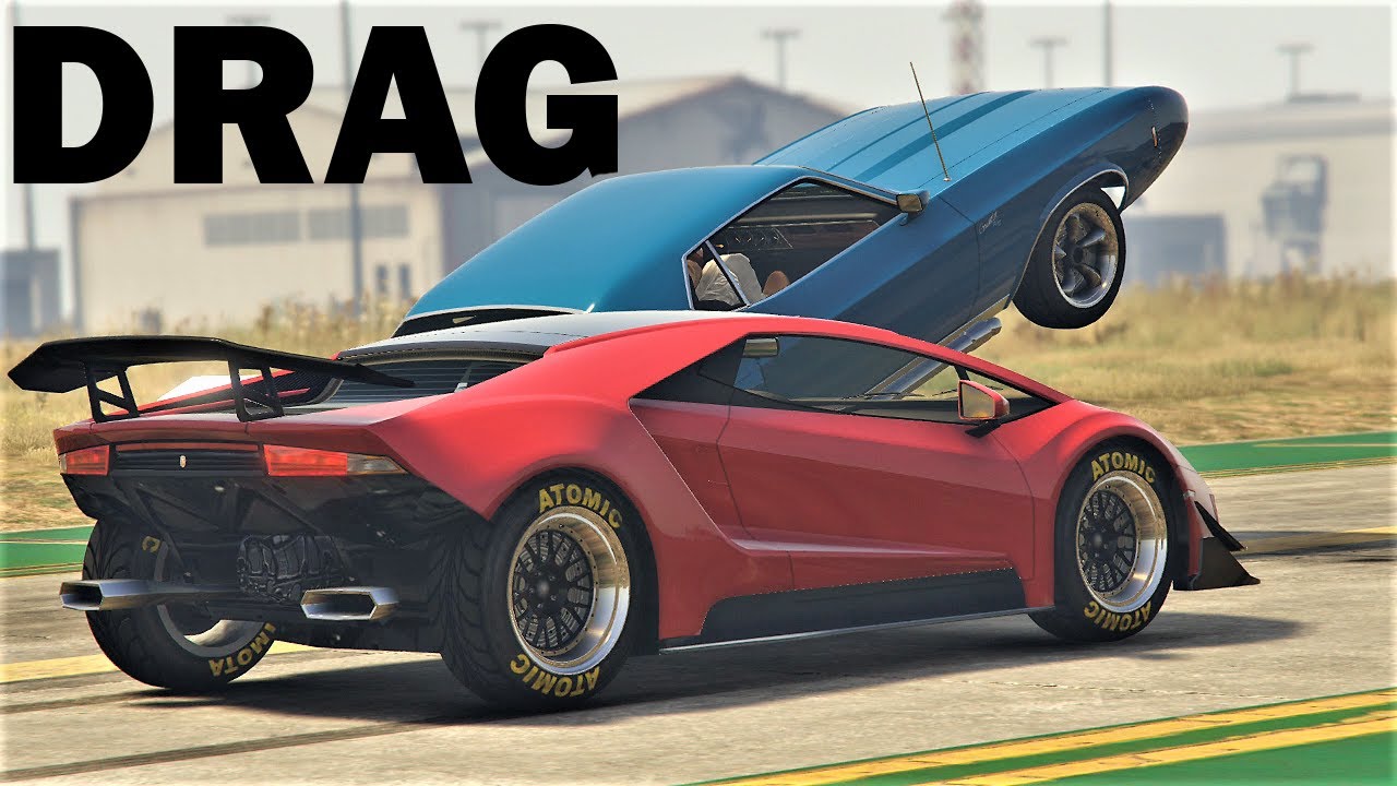 Drag Racing With Our Crew Members In GTA Online - YouTube