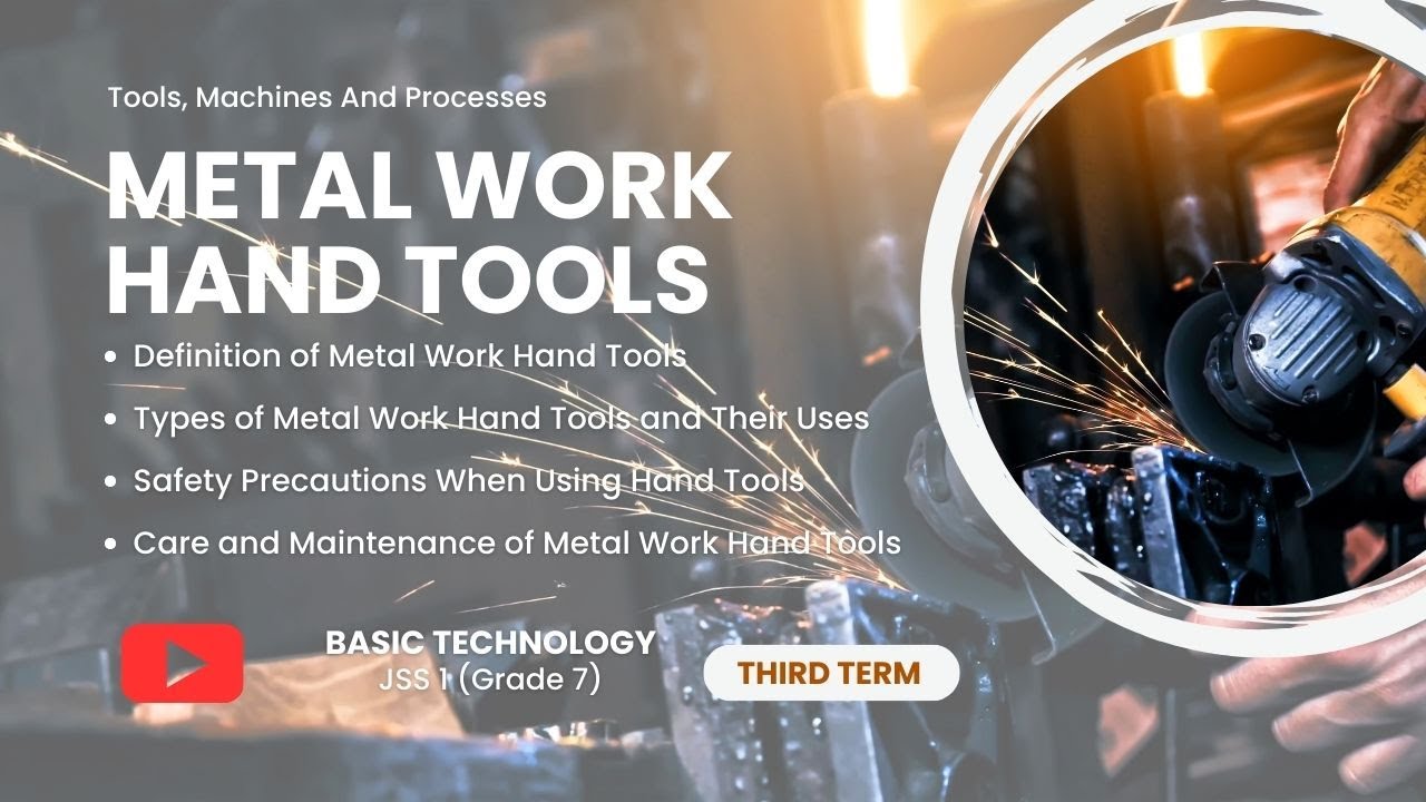 Metal Work Hand Tools - YouTube