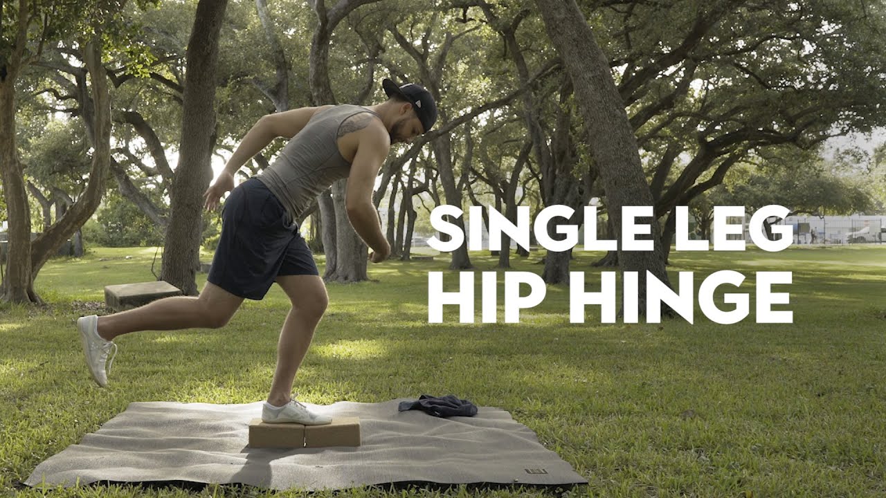Single Leg Hip Hinge (Pelvic Magic) - YouTube