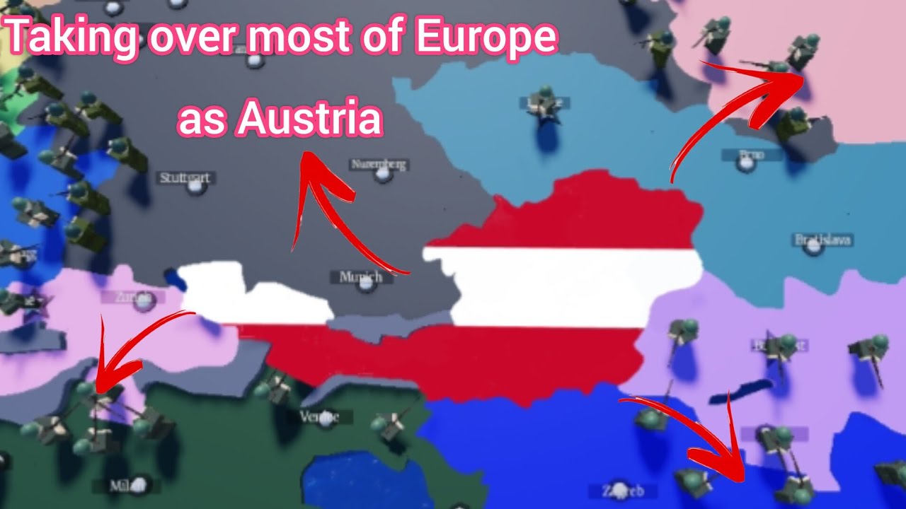 I Anschluss Germany as Austria in conquer Europe WW2 (ceww2) - YouTube