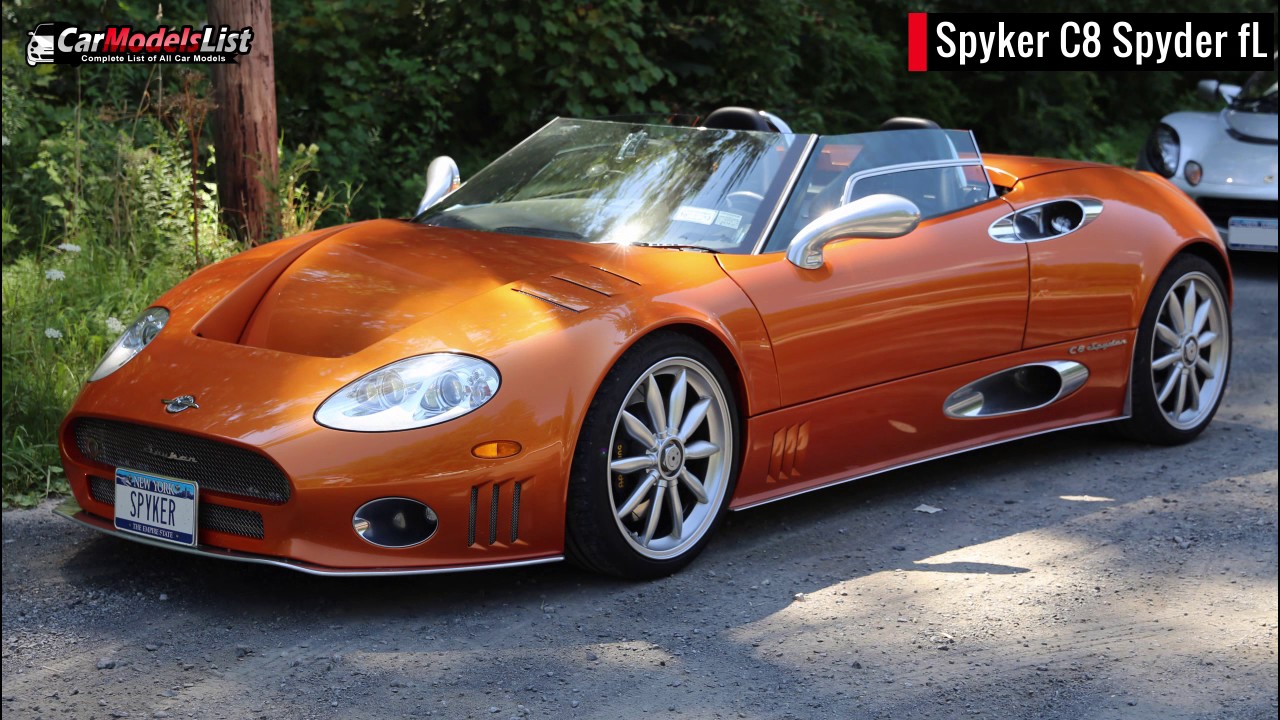 All Spyker Models | Full list of Spyker Car Models & Vehicles - YouTube