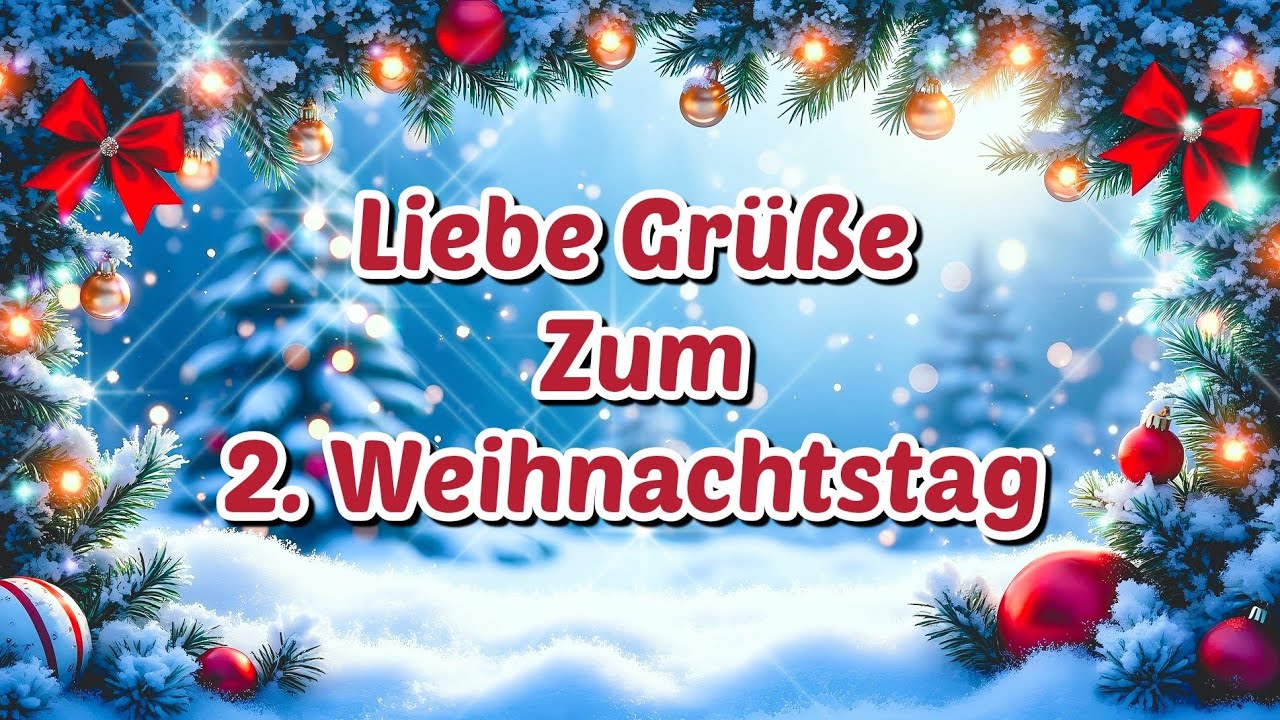Schonen 2 Weihnachtstag