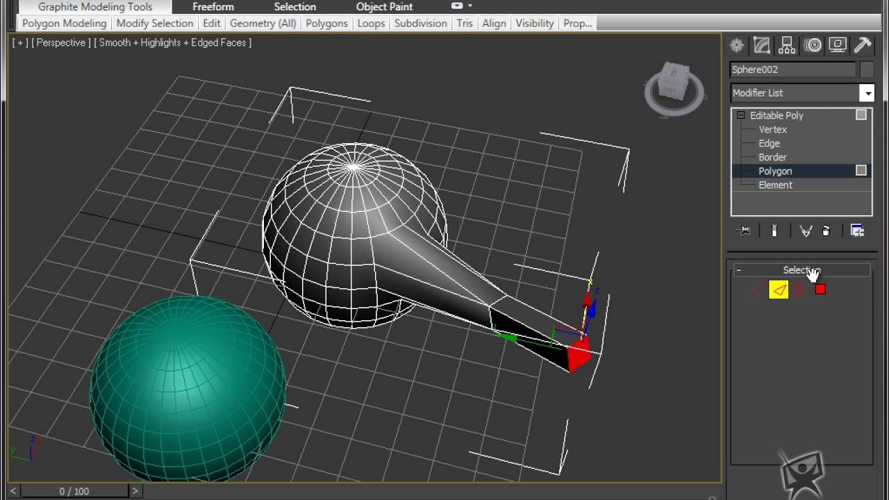 Convertendo Geometrias - Editable Poly e Mesh - M4A3 - Curso 3ds MAX ...