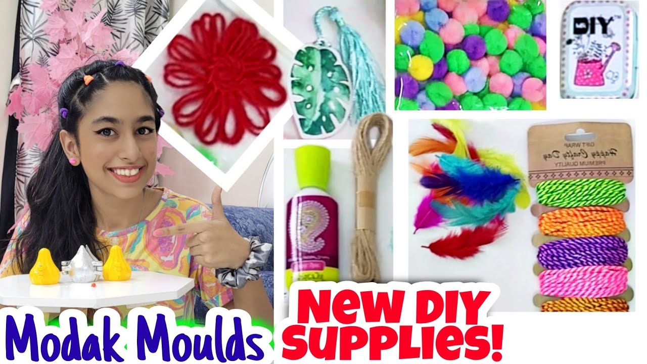 Mini Vlog 14 - Modak Moulds!😇 New DIY Supplies!💗 | Riya's Amazing World ...