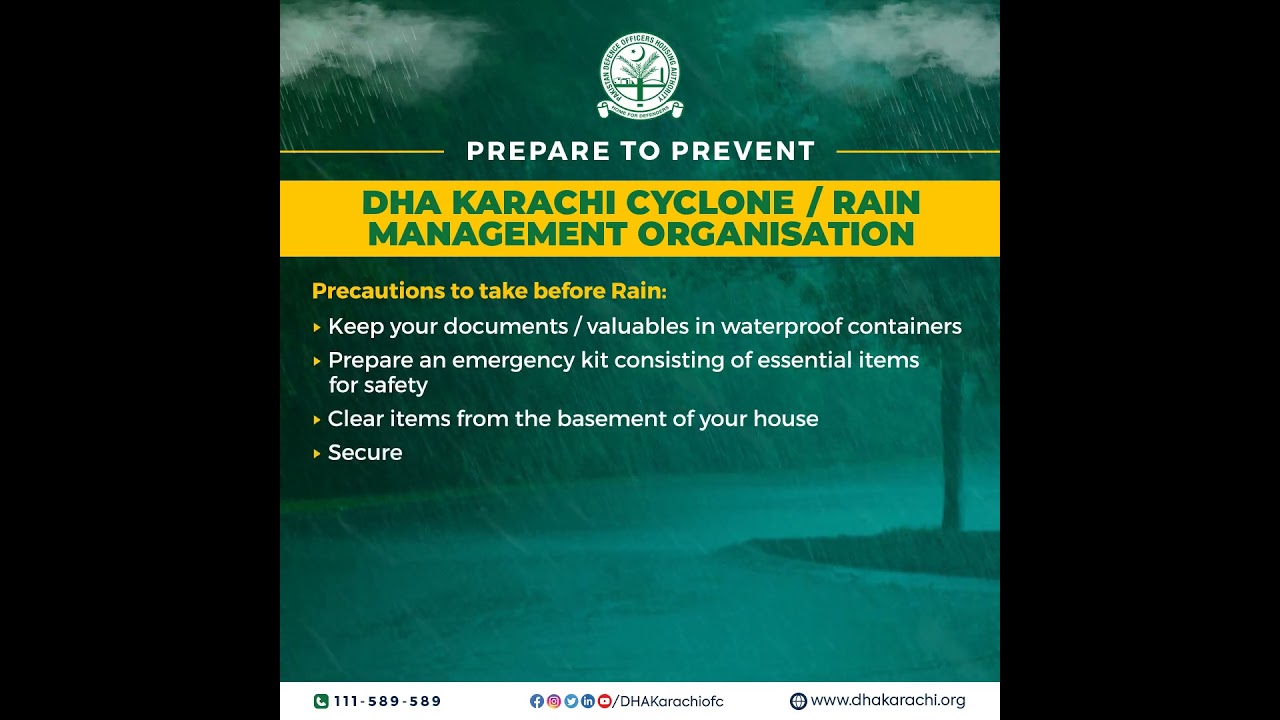 Precautions Of Cyclones