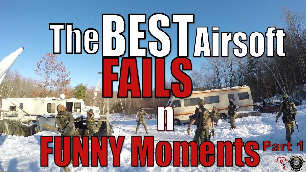 The Best Airsoft Fails n Funny Moments | Winter Edition - YouTube
