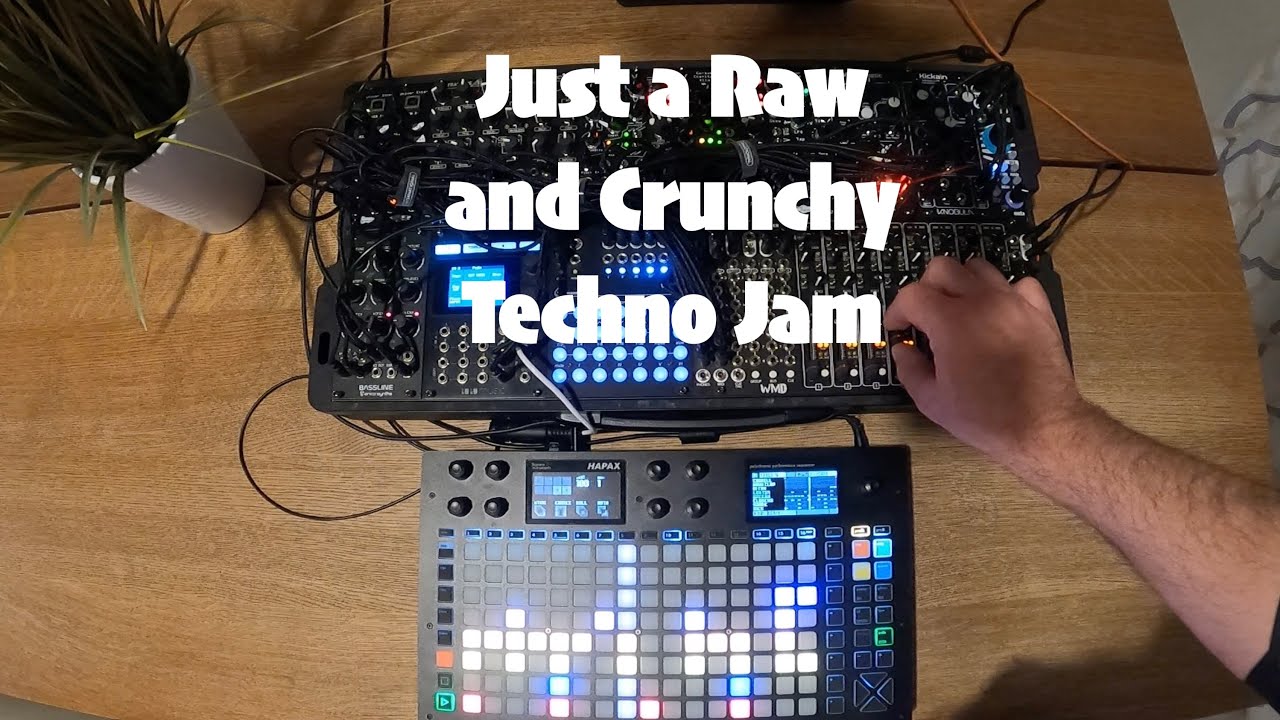 Raw and Crunchy Techno Jam - YouTube