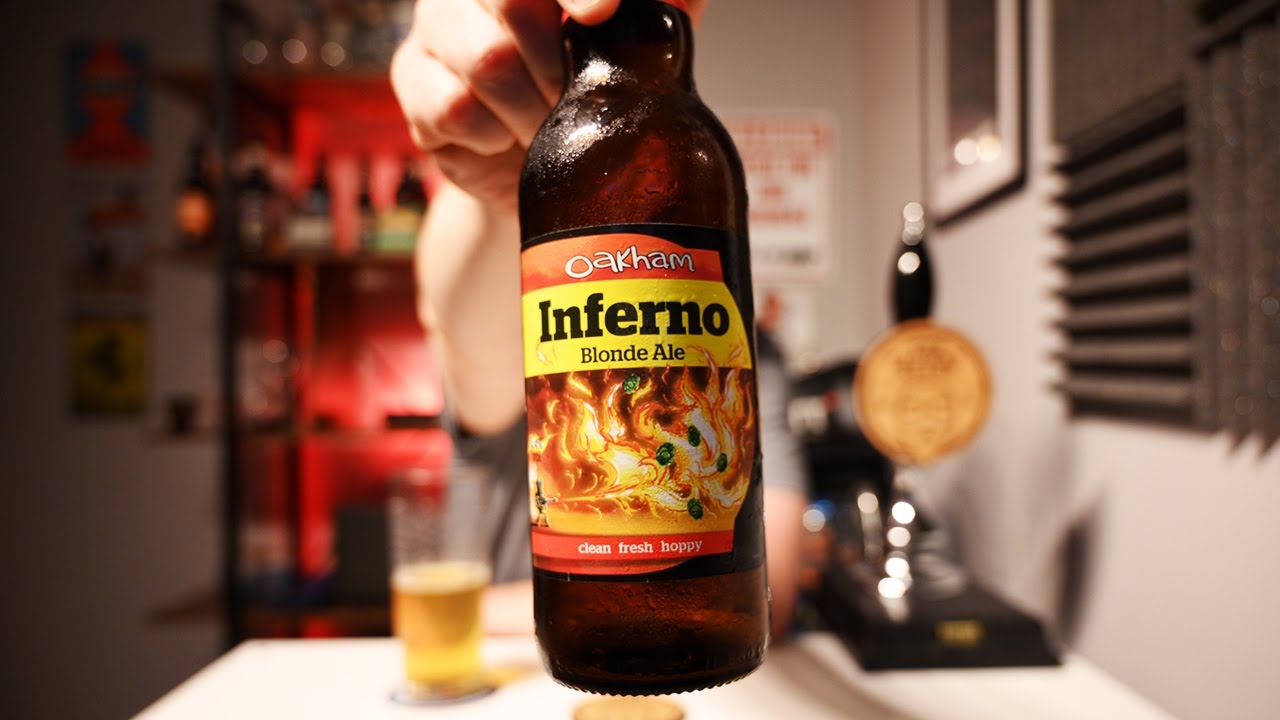 Oakham Inferno Blonde Ale [UK Supermarket Craft Beer Review] - YouTube